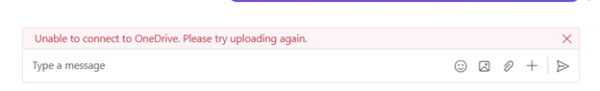 How to Fix 'Unable to Connect to OneDrive' Error When Sending Files in Microsoft Teams